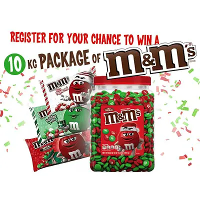 Free Christmas M&M’s – WOW! Free Stuff